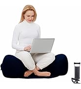 Amazon.com: VCOLAN Inflatable Large Meditation Cushion Zafu Yoga ...