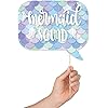 Amazon.com: Mermaid Photo Booth Props - 41-pc Photobooth Kit with 8 x ...