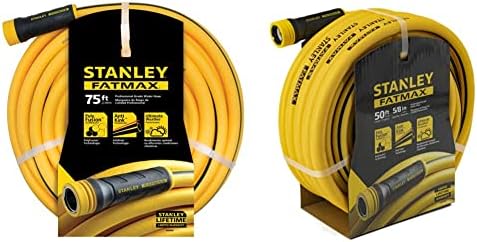 Stanley BDS6651 Garden Hose, 75' x 5/8" and Stanley Fatmax Professional ...
