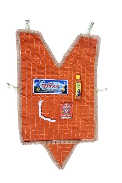 My God Gift Shree Hanuman Chola with Silver Bark Sindoor, Janau ...
