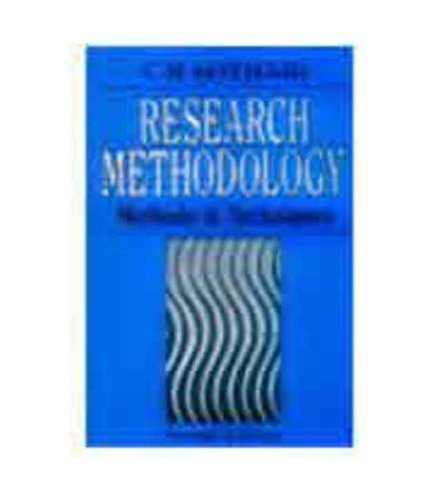 Research Methodology by C R Kothari (2009-03-30): C.R. Kothari: Amazon ...