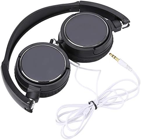 Amazon.com: Portable Folding Headset, Wired Stereo Bass Over Head ...