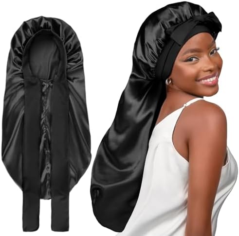 Amazon.com : YANIBEST Silk Bonnet for Sleeping Women Braid Bonnet for ...