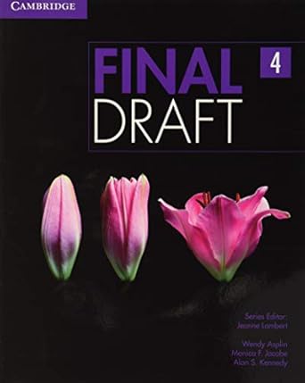 Amazon.com: Final Draft Level 4 Student's Book with Online Writing Pack ...