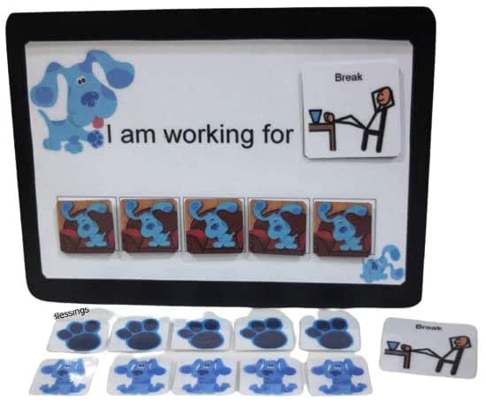Amazon.com: Character Token Reward Boards Behavior Great Reinforcer for ...