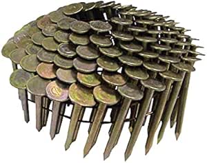 National Nail Pro-Fit 11 Ga. Smooth Shank Straight Coil Roofing Nails 1-1/2 in. L x 0.1 in. Dia ...