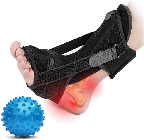 Plantar Fasciitis Night Splint, Adjustable Plantar Fasciitis Brace with ...