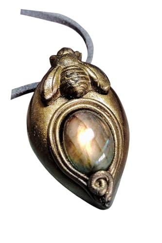 Amazon.com: Sophias Dreaming | Gold Honey Bee Crystal Necklace ...