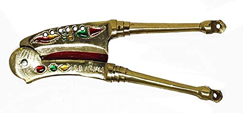 Buy S.B. ANJALI SHALU BHAI Nut Cracker (Sarota, Sudi & Adkitta) Brass S ...