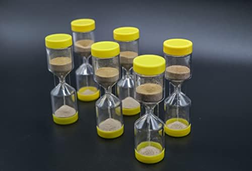 CLAPONE Sand Timer, Hourglass Sand Timers Colorful 1 Minutes Sandglass ...