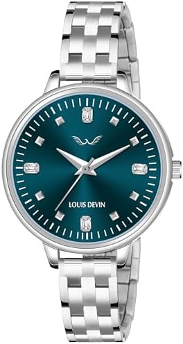 Buy LOUIS DEVIN Stainless Steel Chain Analog Wrist Watch for Women ...