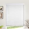 Amazon.com: CALYX INTERIORS 2" Slat Faux Wood Blind with Royal Valance ...