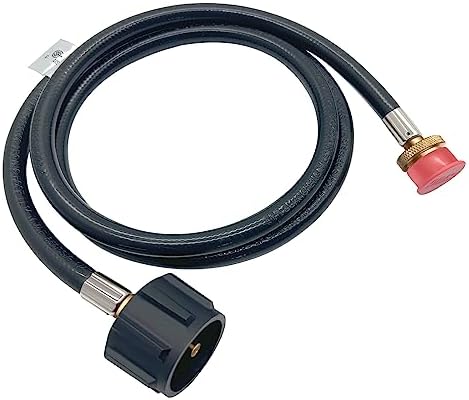 Amazon.com : 5 Feet Propane Adapter Hose Extension 1 lb to 20 lb ...