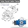 Amazon.com: Solar Panel Photovoltaic Bolt-On Coupling Earthing Ground ...