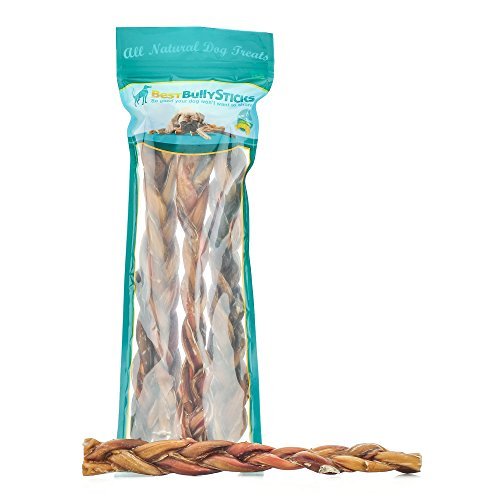 Buy Premium 12-inch Braided Bully Sticks by Best Bully Sticks by Best ...