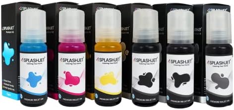 Splashjet 011/012 Compatible Refill Ink for Epson L8180 / L8160 Printer ...
