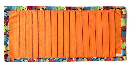 Amazon.com: Card mat/Organizer - Dogs (Multi-Colors/Orange, 16 Pocket ...