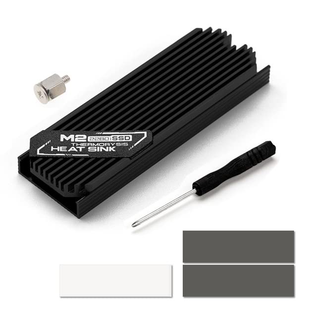 ZORBES® M.2 SSD NVMe Heat Sink heatsink M2 2280 SSD Hard Disk Aluminum ...