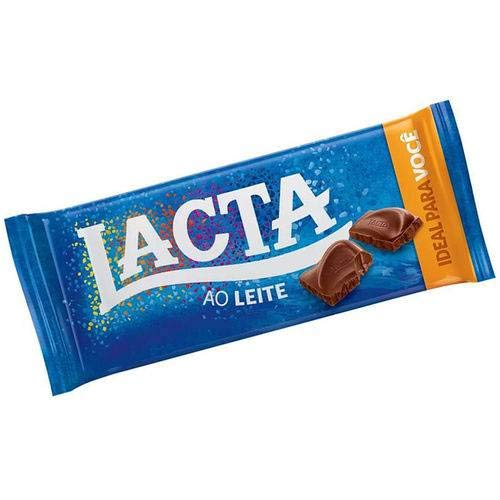 Amazon.com : LACTA Chocolates Tablet (Chocolate Ao Leite, 90 gr ...