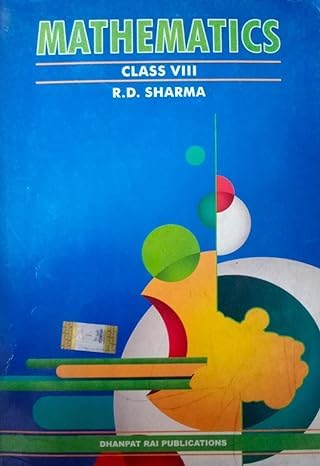 Amazon.in: Buy Mathematics Class 8 by RD Sharma (Second Hand & Used ...