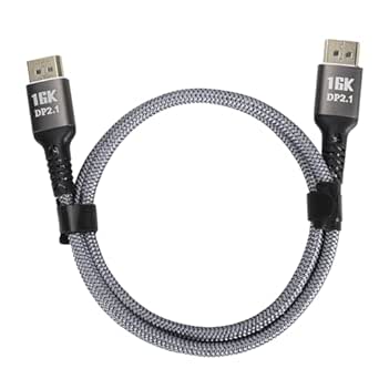 Amazon.com: Generic Displayport Cable, DisplayPort 2.1 Cable Monitor ...