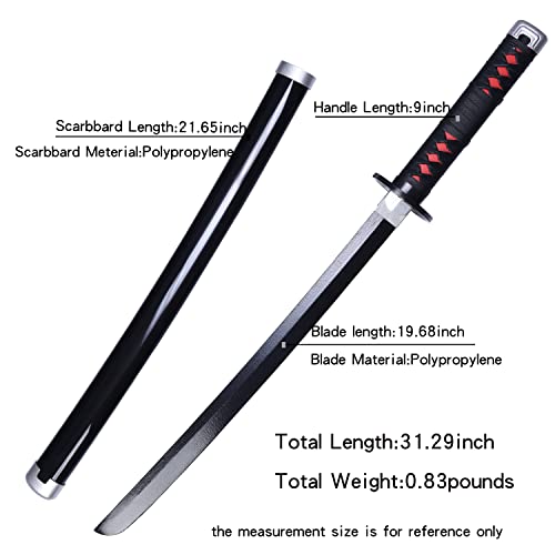 Snapklik.com : Ziqing Demon Slayer Sword Cosplay Sword Agatsuma Zenitsu ...