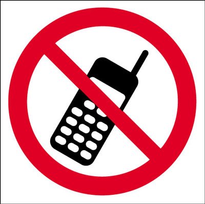 Safety Sign No Mobile Phones Symbol | Desertcart Philippines