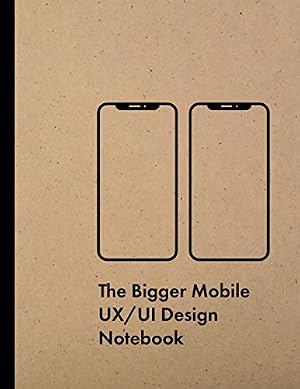 UX/UI Designer Notebook: UX/UI Wireframes Notebook: UX/UI Design for ...