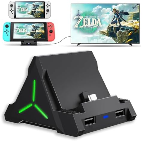 Amazon.com: Switch Dock, TV Dock Station for Switch/Switch OLED，with 4K ...