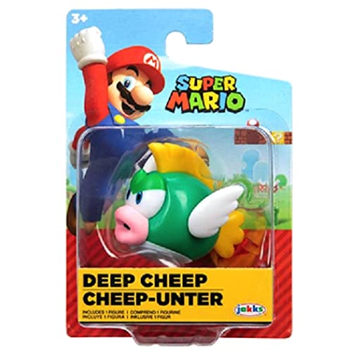 Super Mario Deep Cheep 2.5" Action Figure : Amazon.in: Toys & Games