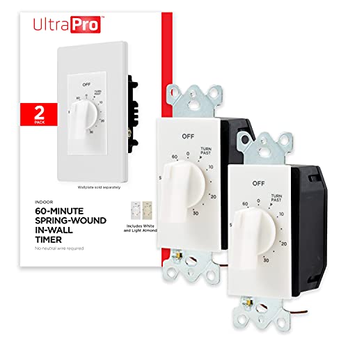 Snapklik.com : 60-Minute Countdown in-Wall Timer, Mechanical Switch ...