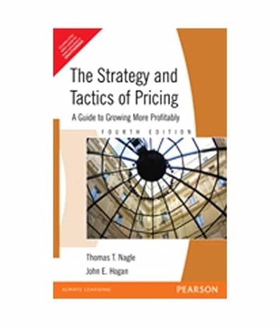 The Strategy And Tactics Of Pricing: NAGLE: 9788131724583: Amazon.com ...