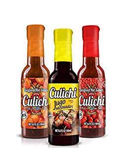 Amazon.com : Salsa Culichi (TM) Official Seasoning Sauce, Habanero ...