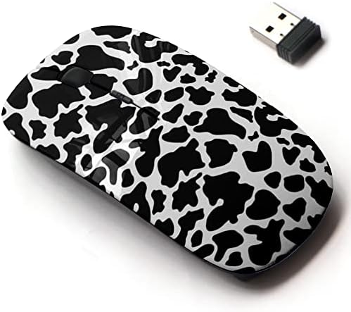 Amazon.com: CJCBROES 2.4G Wireless Mouse with Cute Pattern Design for ...