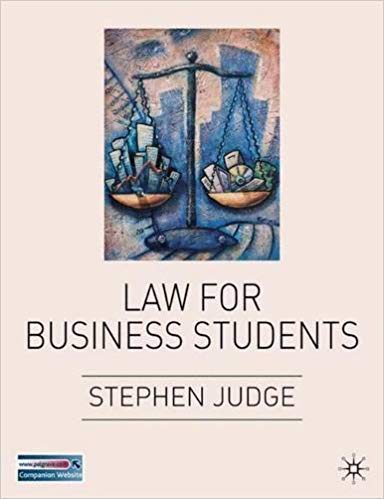 Law for Business Students: Judge, Stephen.: 9781403906526: Amazon.com ...
