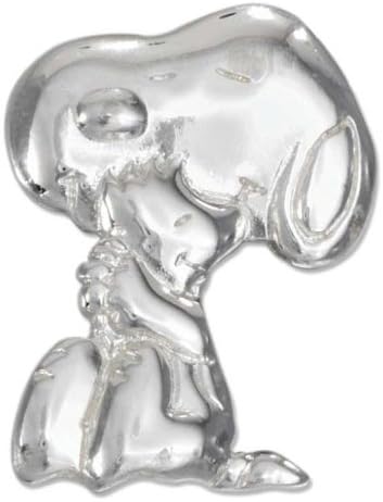STERLING SILVER "PEANUTS" SNOOPY WITH WOODSTOCK CHARM : Amazon.co.uk