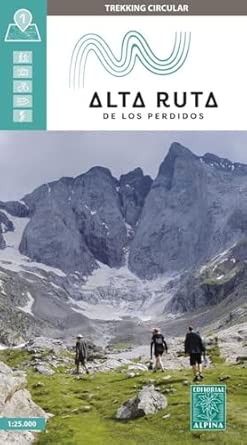 Alta Ruta los Perdidos map&guide Monte Perdido-Vignemale : Amazon.in: Books