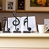 Amazon.com: Handicraftviet Wooden Music Note Sculpture and Music Lovers ...