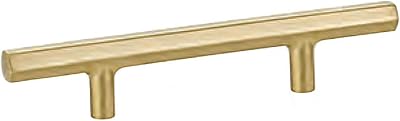 Emtek Tribeca Cabinet Pull, 6" Center-to-Center, Satin Brass - - Amazon.com