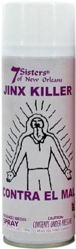 Amazon.com: 7 Sisters of New Orleans Aerosol Spray Jinx Killer - Contra ...
