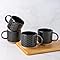Amazon.com: GBHOME 12OZ Stackable Coffee Mugs, Ceramic Coffee Mugs with ...