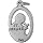 Pequeño católico medalla de Santa – Paquete de 10 : Amazon.es: Moda