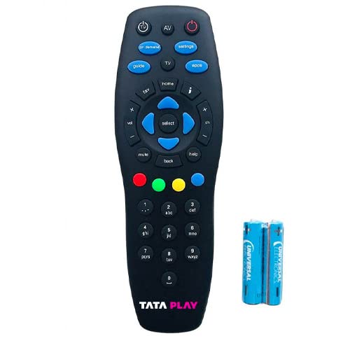 Buy micromia Compatible Remote Control for Tata Play HD Set Top Box ...