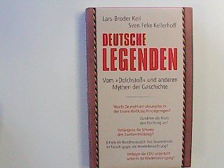 Amazon.com: Deutsche Legenden. Vom `Dolchstoß` und anderen Mythen der ...