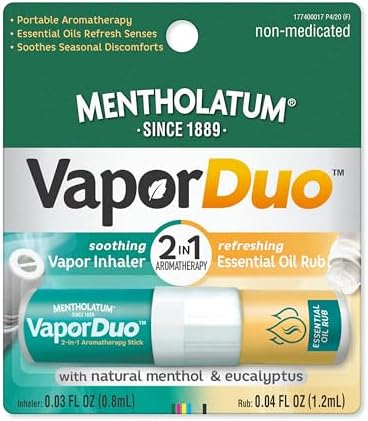 Amazon.com: Vicks VapoInhaler, Portable Nasal Inhaler, Non-Medicated ...