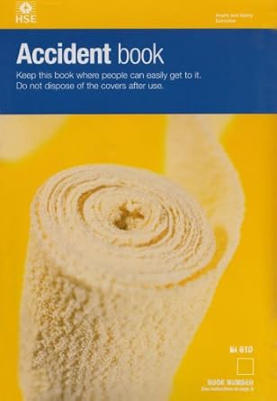 ACCIDENT BOOK (Accident Book: BI 510 Log Book): Amazon.co.uk: Health ...
