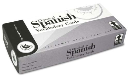Classical Spanish Vocabulary Cards by Vis-Ed (Visual Education) (1991 ...