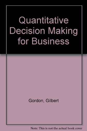 『Quantitative Decision Making for Business』｜感想・レビュー - 読書メーター