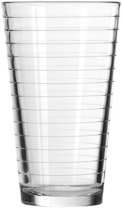 Amazon.com | Libbey 15.75-Ounce Clear Hoops Cooler Glass, Set of 12 ...