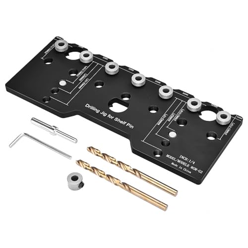 Tiardey Kitchen Hinge Jig Drilling Template Drill Guide with Hinge ...